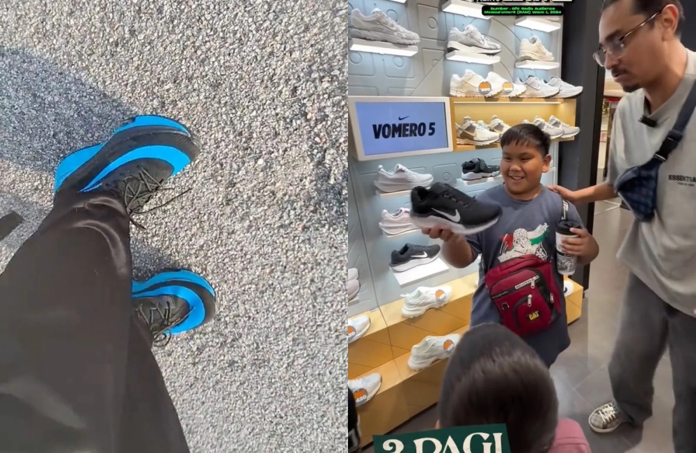 Stesen Radio Hadiahkan Sneaker Baru Buat Adik Arman Selepas Dikecam ...